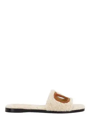 VALENTINO Valentino Garavani VLogo Cut-Out Slides