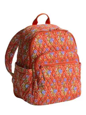 VERA BRADLEY Bancroft Backpack - Orange/blue