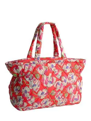 VERA BRADLEY Knollton Tote Bag - Red/white