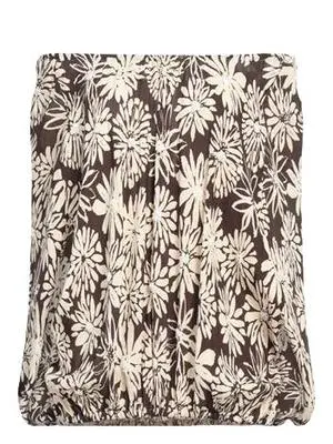 Liviana Conti Off-the-shoulder Floral-print Top - Brown