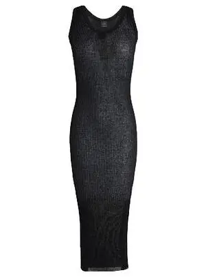 Pinko Midi Bodycon Dress - Black