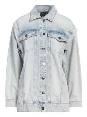 Armani Exchange Denim Trucker Jacket - Blue