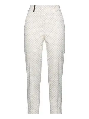Peserico Tapered Leg Trousers - White