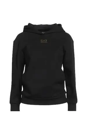EA7 EA7 Fleece Sweatshirt With Logo Black