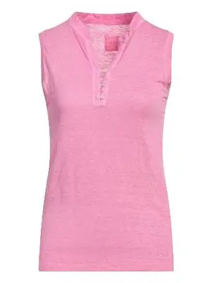 120% Lino Linen T-shirt - Pink