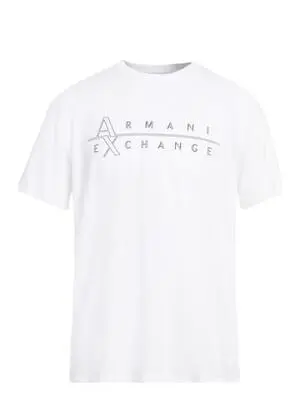 Armani Exchange T-shirt Midnight Size Cotton, Elastane - White