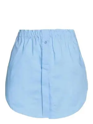 SOLOTRE Mini Flared Skirt - Blue