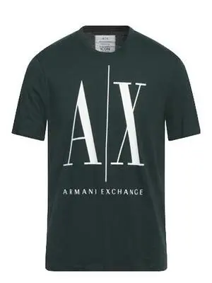 Armani Exchange T-shirt Brick Size Cotton - Green