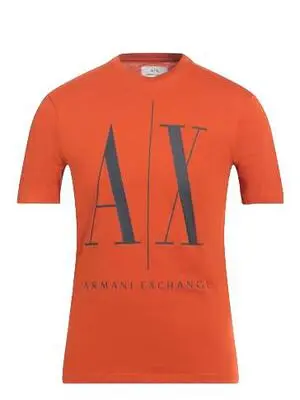 Armani Exchange T-shirt Size Cotton - Rust