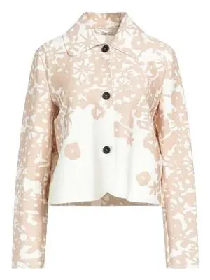 Liviana Conti Single-breasted Blazer - Beige
