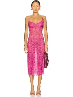 Only Hearts Rita Underwire Slip Dress - Wild Rose