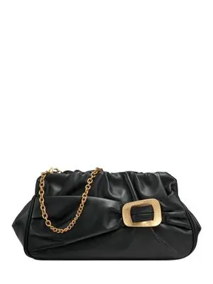 Donna Karan New York Bella Clutch - Black/gold