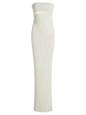 CHRISTOPHER ESBER Christopher Esber Cutout Knit Maxi Dress