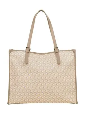 LANCASTER Lancaster L Ikon Large Tote Beige