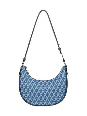 LANCASTER Ikon IT Zipped Hobo Bag Bleu