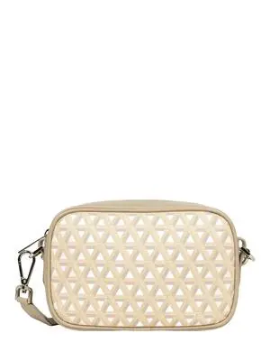 LANCASTER Ikon It Zipped Crossbody Bag - Beige