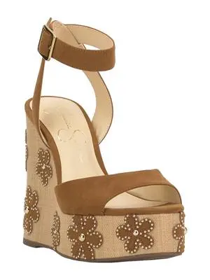 Jessica Simpson Kamindi Platform Sandals - Tuscan Tan