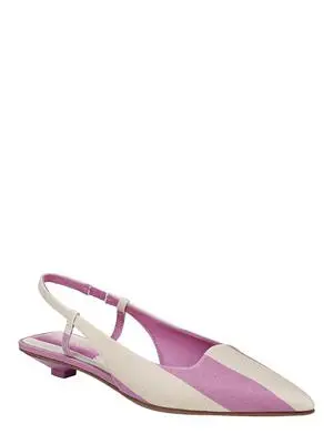 Franco Sarto Franco Sarto Palmira Slingback Pointed Toe Pump Purple