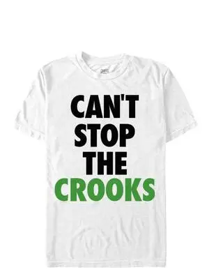 CROOKS & CASTLES Can't Stop The Crooks Graphic T-shirt - White