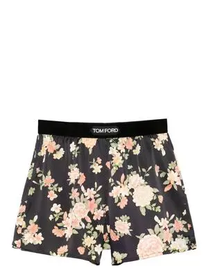 TOM FORD TOM FORD Floral-Print Shorts