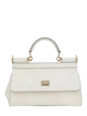 Dolce & Gabbana Sicily Handbag - White