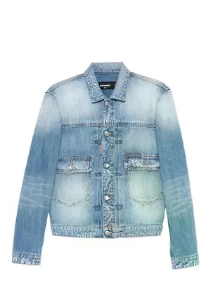 Dsquared2 Heritage Denim Jacket - Blue