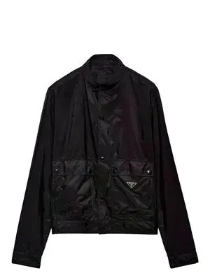 Prada Triangle-logo Jacket - Black