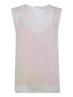 P.a.r.o.s.h Semi-sheer T-shirt - Neutrals