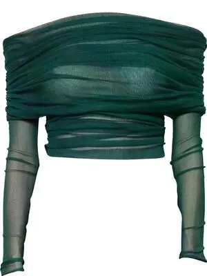 Christopher Esber Veiled Top - Green
