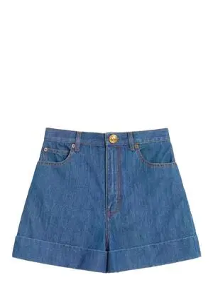 Valentino Garavani Lightweight Denim Shorts - Blue