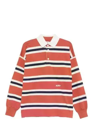 AUTRY Autry Striped Polo Shirt