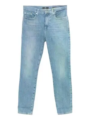 7 For All Mankind Relaxed Skinny Jeans - Blue