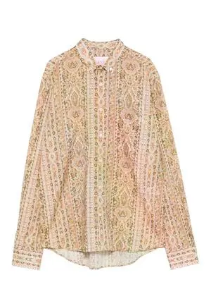 Valentino Garavani Paisley-print Shirt - Neutrals