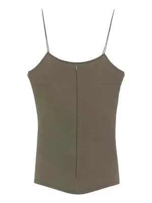 LEMAIRE Fine-knit Tank Top - Green