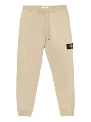 Stone Island Compass-badge Sweatpants - Neutrals