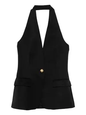 Giuseppe Di Morabito Virgin Wool Gilet - Black