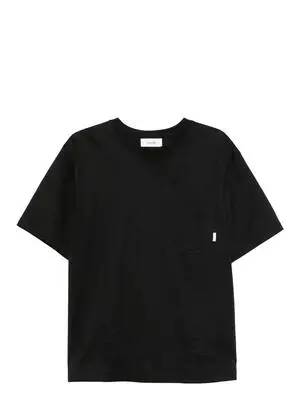 LARDINI Cotton T-shirt - Black