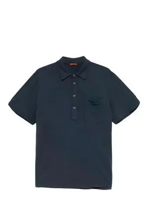 Barena Venezia Spilo New Jersey Polo Shirt Blue