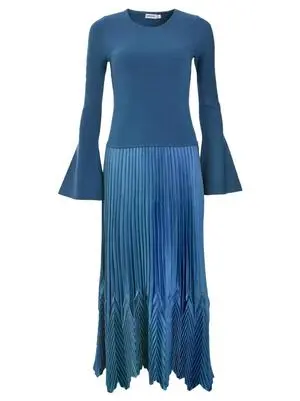 Simkhai Damoni Midi Dress - Blue