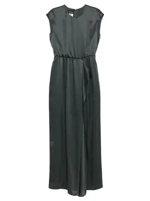 Giorgio Armani Satined Maxi Dress - Green