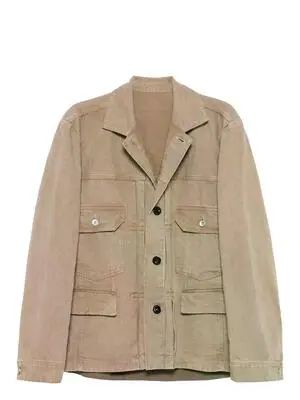 Sacai Denim Trucker Jacket - Neutrals