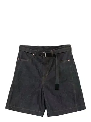 Sacai Denim Shorts - Blue