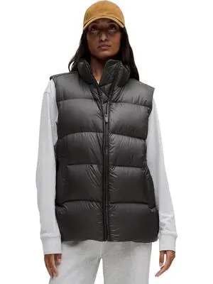 Lululemon Featherweight 900-down-fill Puffer Vest - Graphite Grey