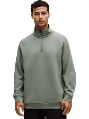 Lululemon Smooth Spacer Quarter Zip - Willow Leaf