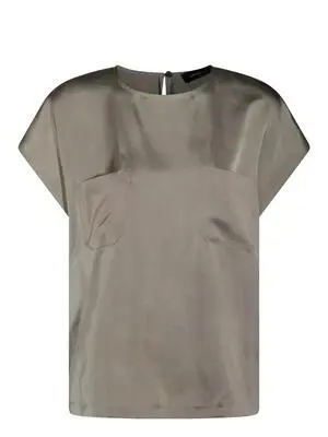 Fabiana Filippi Satin Blouse - Neutrals
