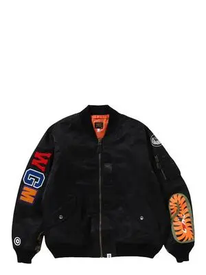 BAPE Shark Ma1 Jacket - Black