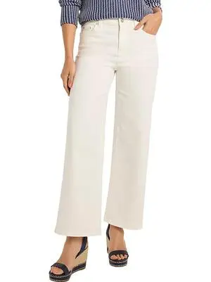 NIC+ZOE Forward Seam Weekend Jeans - Paper White