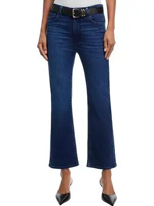 FRAME The Reboot High-rise Ankle Bootcut Jeans - Trick