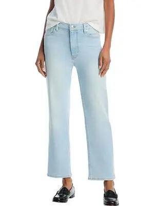 FRAME Le Sleek Straight Leg Jeans Float