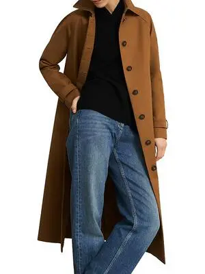HOBBS LONDON Limited Kentmere Trench Coat - Vicuna